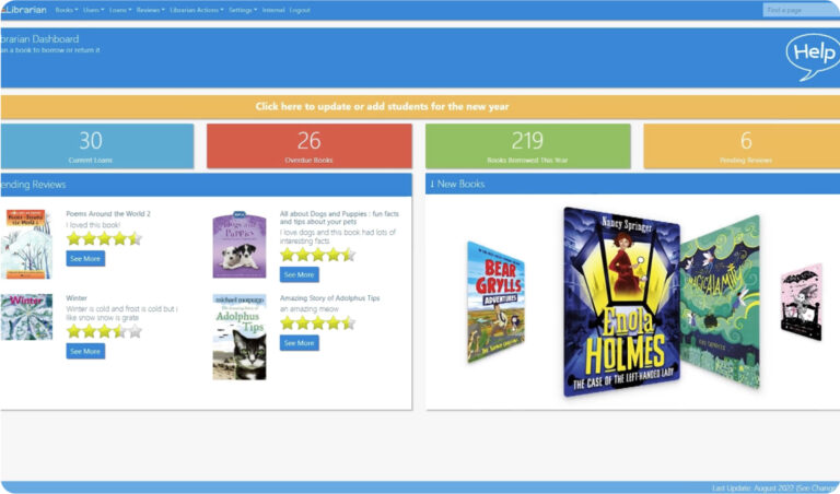 Libresoft Librarian | Primary School Library Management System